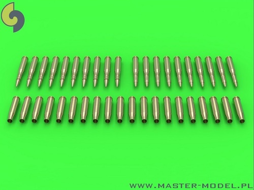Master GM-35-003 ZU-23-2 "Sergey" ammunition - shells (20pcs) and two types of rounds (10pcs of each type)