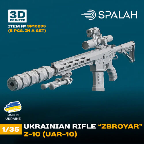 Spalah 10235 Ukrainian Rifle 'Zbroyar' Z-10 (UAR-10) (5pcs)