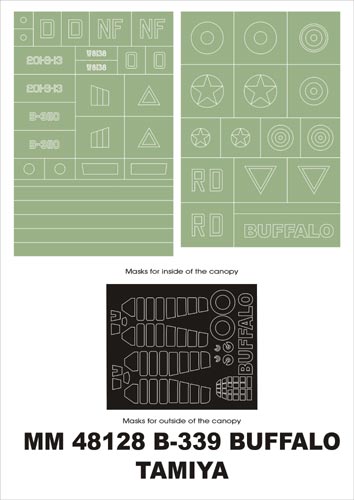 Montex MM48128 B-339 Buffalo Tamiya 94