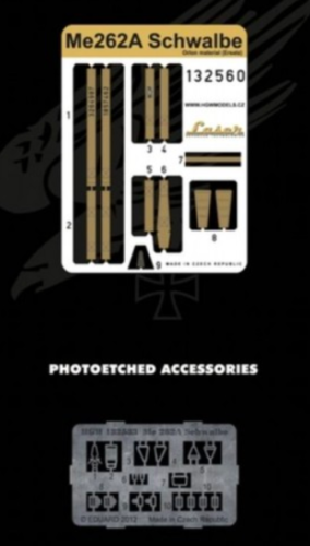 HGW Models 132560 Messerschmitt Me 262A Schwalbe