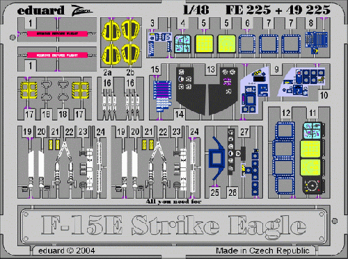 Eduard FE225 F-15E REVELL/MONOGRAM