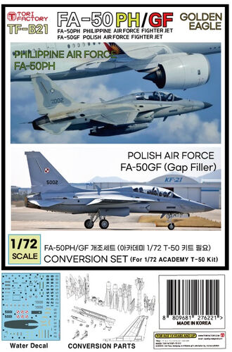 Tori Factory TF-B21 FA-50 PH / GF - Conversion Kit (for Academy Kits)