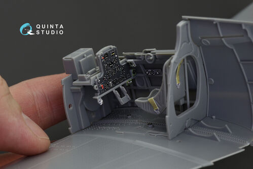 Quinta Studio QD32116 Curtiss Hawk 81-A 2 - 3D-Printed & Coloured Interior (for GWH kits