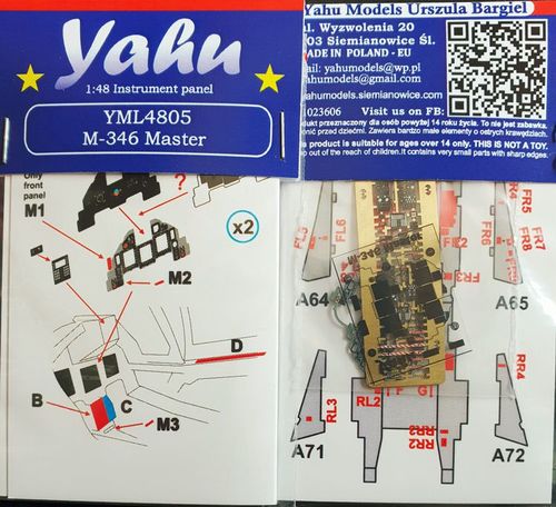 Yahu Models L4805 M-346 Master (Kinetic)