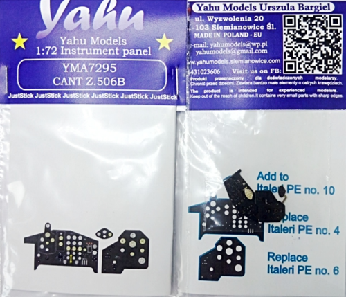 Yahu Models A7295 CANT Z.506B Italeri