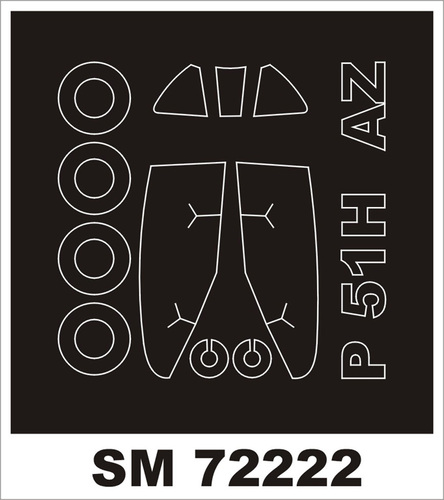 Montex SM72222 P-51H Mustang (RS-MODELS)