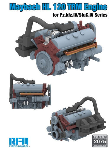 Rye Field Model RM-2075 Maybach HL 120 TRM Engine for Pz.Kpfw.IV / StuG.IV Series