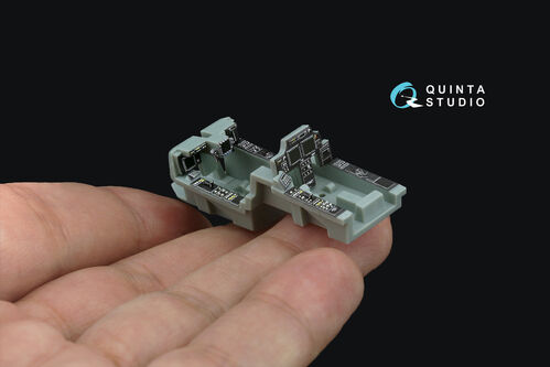 Quinta Studio QD72149 Boeing AH-64 D late / AH-64 E Apache - 3D-Printed & Coloured Interior (for Academy kits)
