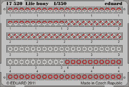 Eduard 17520 Life buoy 1/350