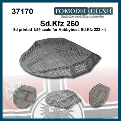 FC ModelTrend 37170 Sd.Kfz 260 (For HobbyBoss Sd.Kfz 222)