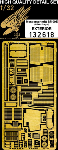 HGW Models 132618 Bf 109E - Exterior
