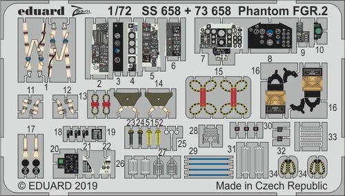 Eduard SS658 Phantom FGR.2 AIRFIX
