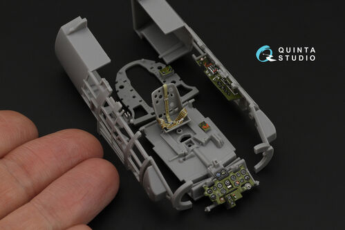Quinta Studio QD48624 A6M5 Zero Mitsubishi Prod. - 3D-Printed & Coloured Interior on Decal Paper (for Fine Molds Kits)