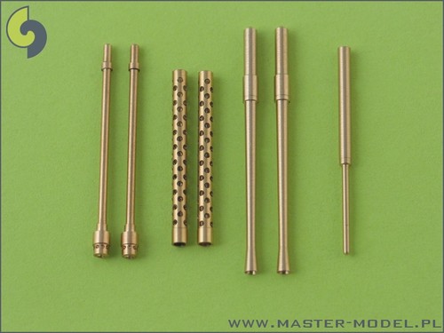 Master AM-32-006 A6M5 Zero armament set (7,7mm, 20mm gun barrels) & Pitot tube