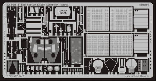 Eduard 32169 F-15E exterior TAMIYA