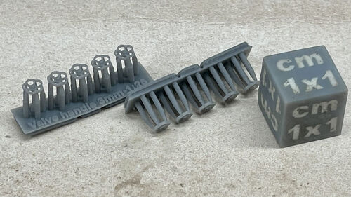 EMP3D 25010305 Pokrętło/Koło Ręczne 3mm - 5 Sztuk