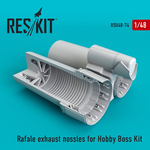 DISCONTINUED RES/KIT U48-0074 Rafale exhaust nossles for Hobby Boss Kit