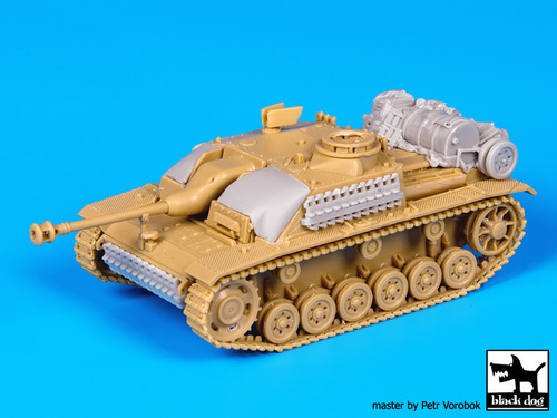 Black Dog T72059 Stug III accessories set for Revell