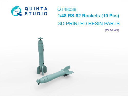 Quinta Studio QT48038 RS-82 Rockets - 10 pcs (for all kits)