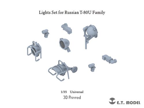 ET Model P35-275 Lights Set For Russian T-80U Family (Universal)