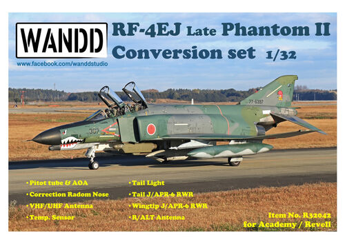 WandD STUDIO R32042 RF-4EJ Late Phantom II Conversion Set