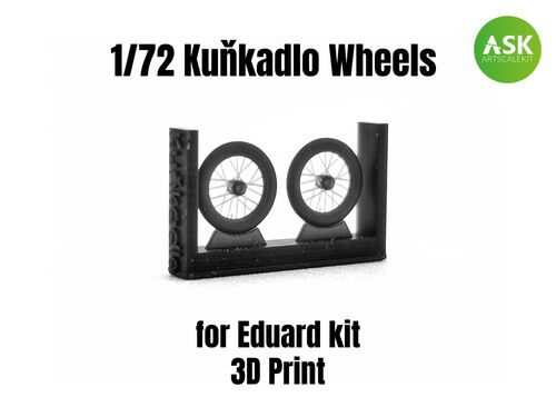 Art Scale Kit A72002 Kunkadlo - Wheels (for Eduard kit)