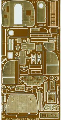Part S72-216 Mi-17 interior vol.1 Zvezda