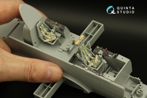 Quinta Studio QD32160 Dornier Do 335 A-10 Trainer - 3D-Printed & Coloured Interior (for HK Models kits)