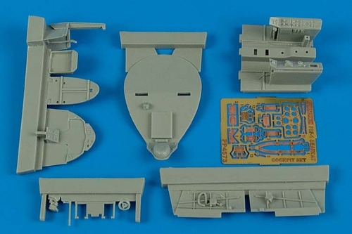 Aires 4573 F8F-1 Bearcat cockpit set Hobby boss