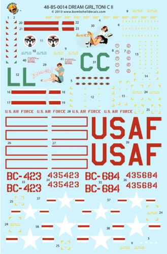 Bombshell BS48014 Douglas A-26 B Invader (2 schemes)