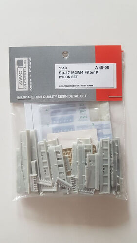 AWC-MODEL A48-08 Sukhoi Su-17 M-3/M-4 Fitter K - Pylon Set (for Kitty Hawk Kit)