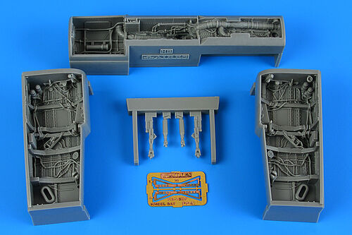 Aires 4884 F/A-18E/F Super Hornet wheel bay HOBBY BOSS