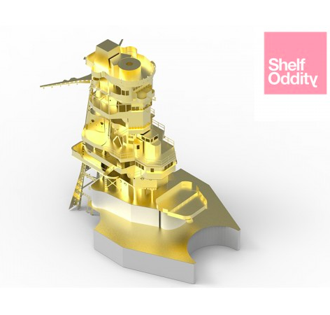 Shelf Oddity 7000001 IJN Kirishima Main Pagoda Set