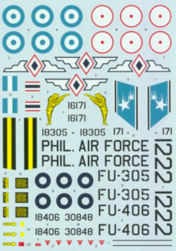 Hi-Decal Line 72036 F-86 D/ L Sabre Dog