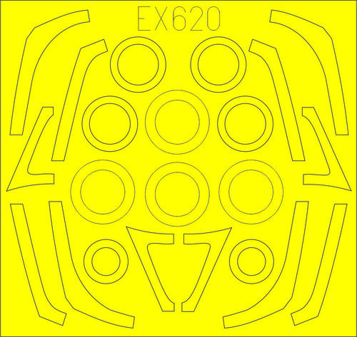 Eduard EX620 F-16C/N TFace Tamiya