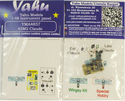 Yahu Models A4857 A5M2 (Wingsy Kit / Special Hobby)