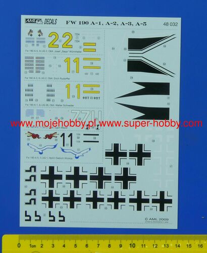 AML D48032 German Aces in Focke Wulf Fw 190A s Part I