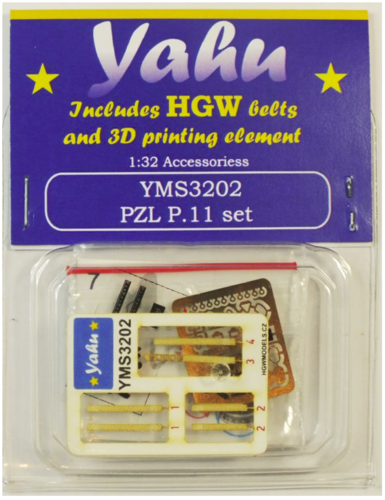 Yahu Models S3202 PZL P.11 (set)