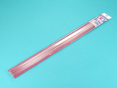 Tamiya 70137 Clear Plastic Beams 8mm Pipe, 3pcs