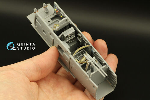 Quinta Studio QD32167 Junkers Ju 87 D/G - 3D-Printed & Coloured Interior (for Hasegawa kits)