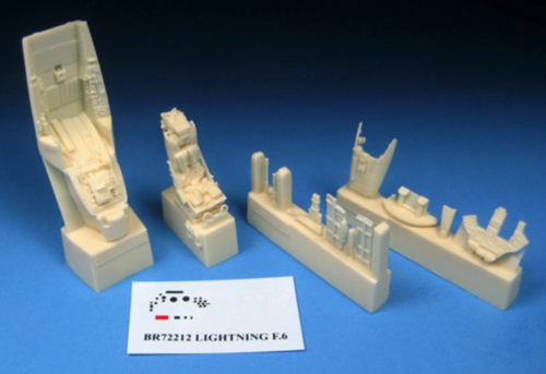 Barracuda Studios R72212 BAC Lightning F.6 Cockpit Set