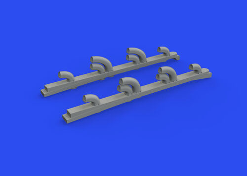 Eduard 632182 Yak-9T exhaust stacks PRINT ICM