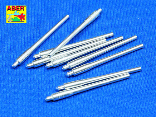 Aber 1-350L-009 Set of 9 pcs 460 mm barrels for Japan ships : Musashi, Yamato