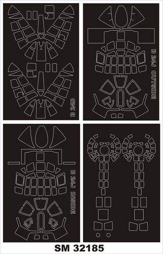 Montex SM32185 B-24D Liberator HOBBY BOSS