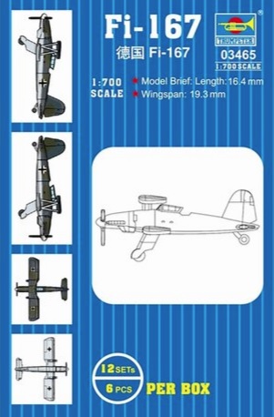 Trumpeter 03465 Fieseler Fi-167
