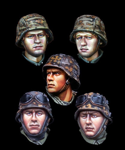 Alpine Miniatures H024 WSS Infantry Head Set