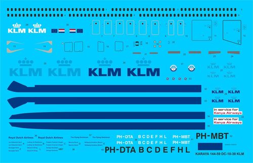 KARAYA D144-59 DC-10-30 KLM