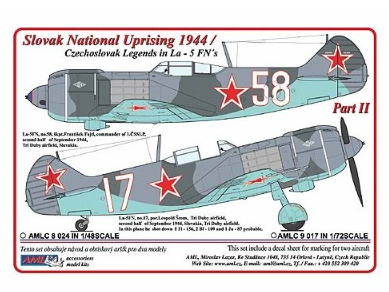AML C8024 Slovak National Uprising 1944 - Czechoslovak Legends in La-5 FN