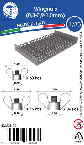 HD Models 35173 wingnuts