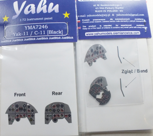 Yahu Models A7246 Yak-11 / C-11 [black]